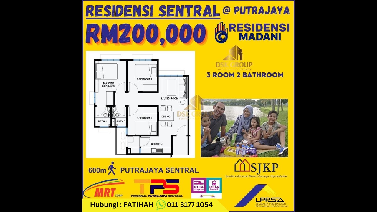 Residensi madani Putrajaya Presint 7 (Berdekatan Kemudahan Awam) - YouTube