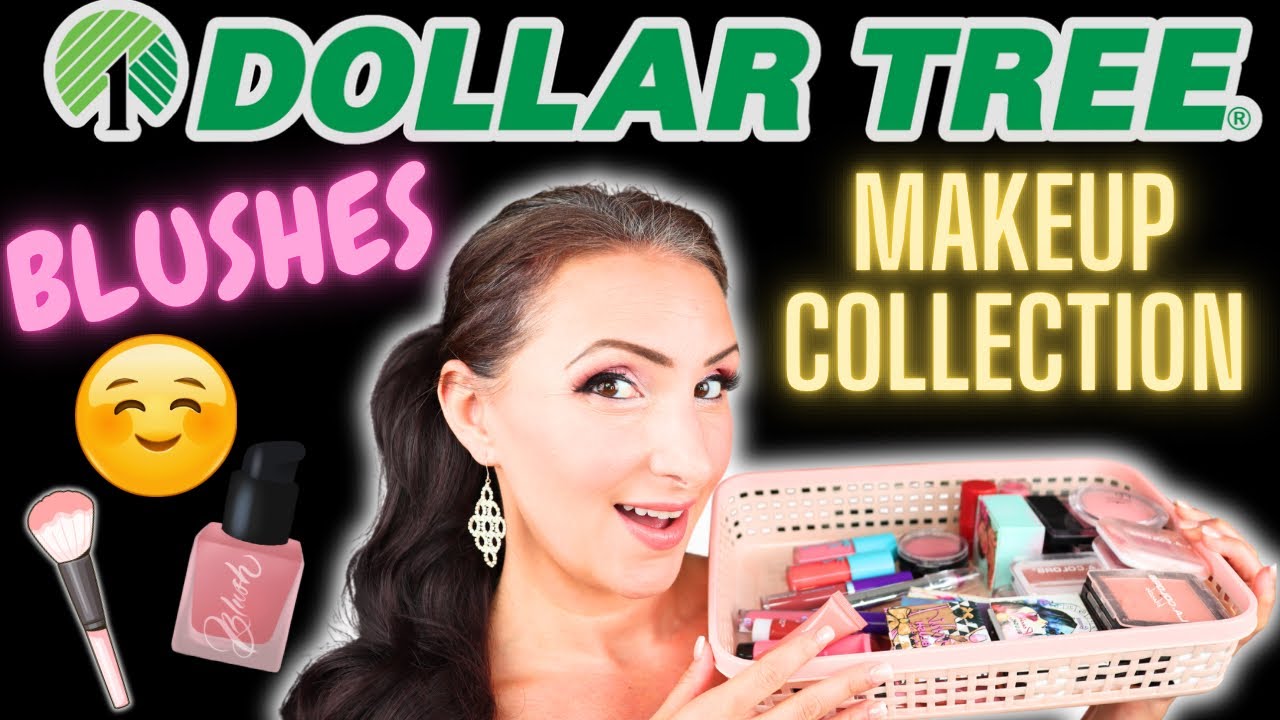 My DOLLAR TREE Makeup Collection || BLUSHES || Powders, Creams ...