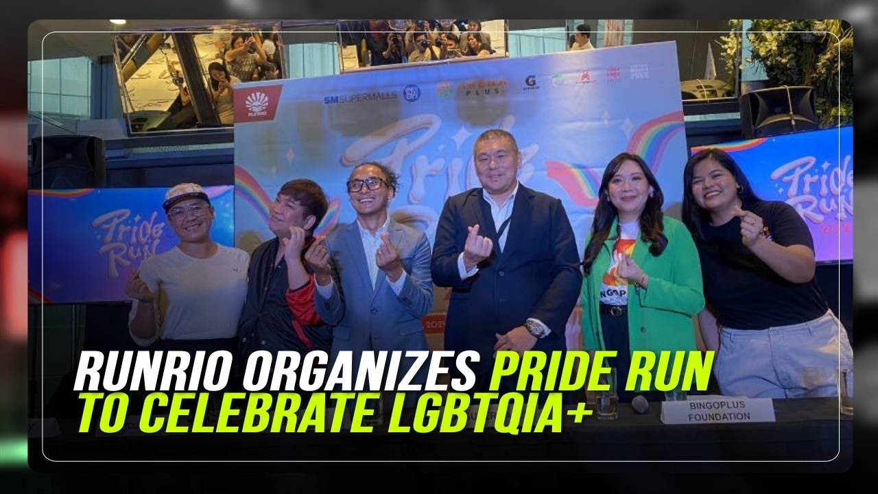 RUNRIO organizes Pride Run to celebrate LGBTQIA+ | ABS-CBN News - YouTube