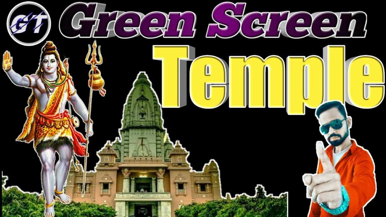 Green screen Temple / hindu temple #Govind tech #Green screen - YouTube