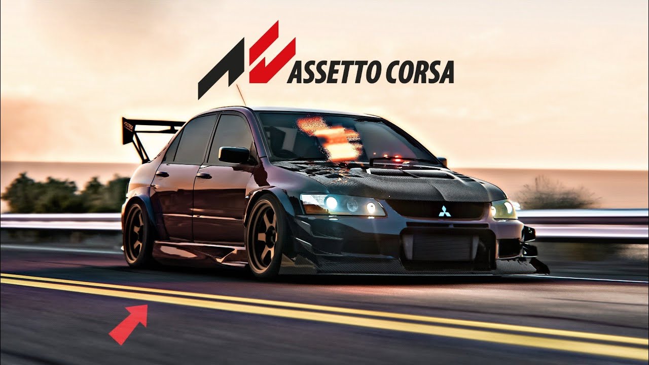 Mitsubishi Lancer Evo IX - Assetto Corsa | gameplay - YouTube