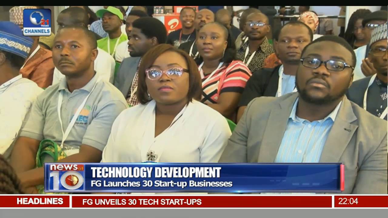 Technology Development: FG Launches 30 Start-Up Businesses - YouTube