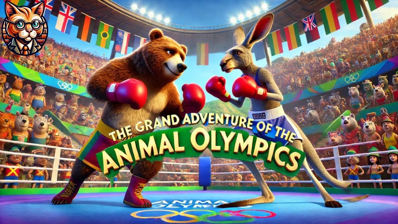 Animal Olympics🔸🤺🤼‍♂️動物奧運會 #ai #aiimages #olympics #aiart #chatgpt # ...