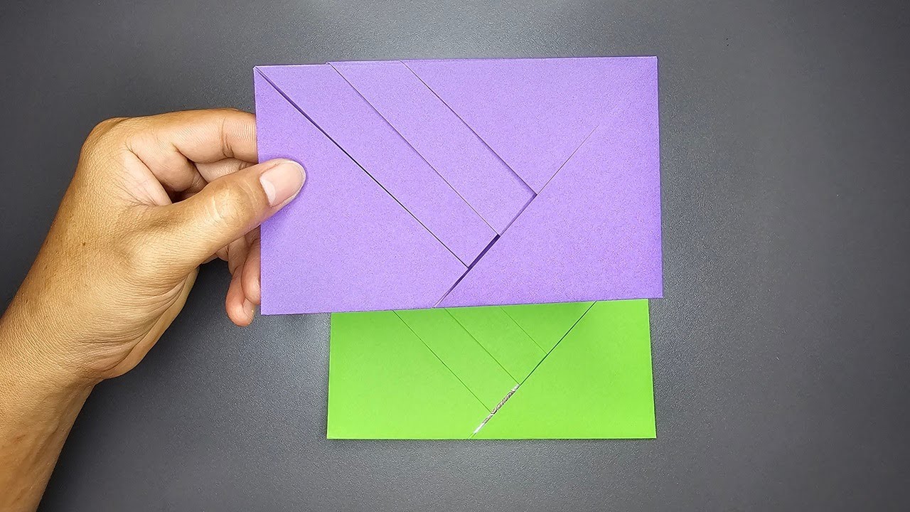 How to make envelope from A4 paper | Envelope making easy | Easy ...