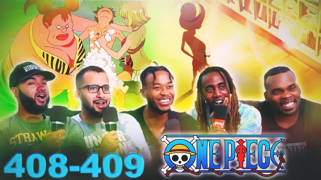 LUFFY ON AN ALL GIRL ISLAND One Piece Ep 408 409 Reaction - YouTube