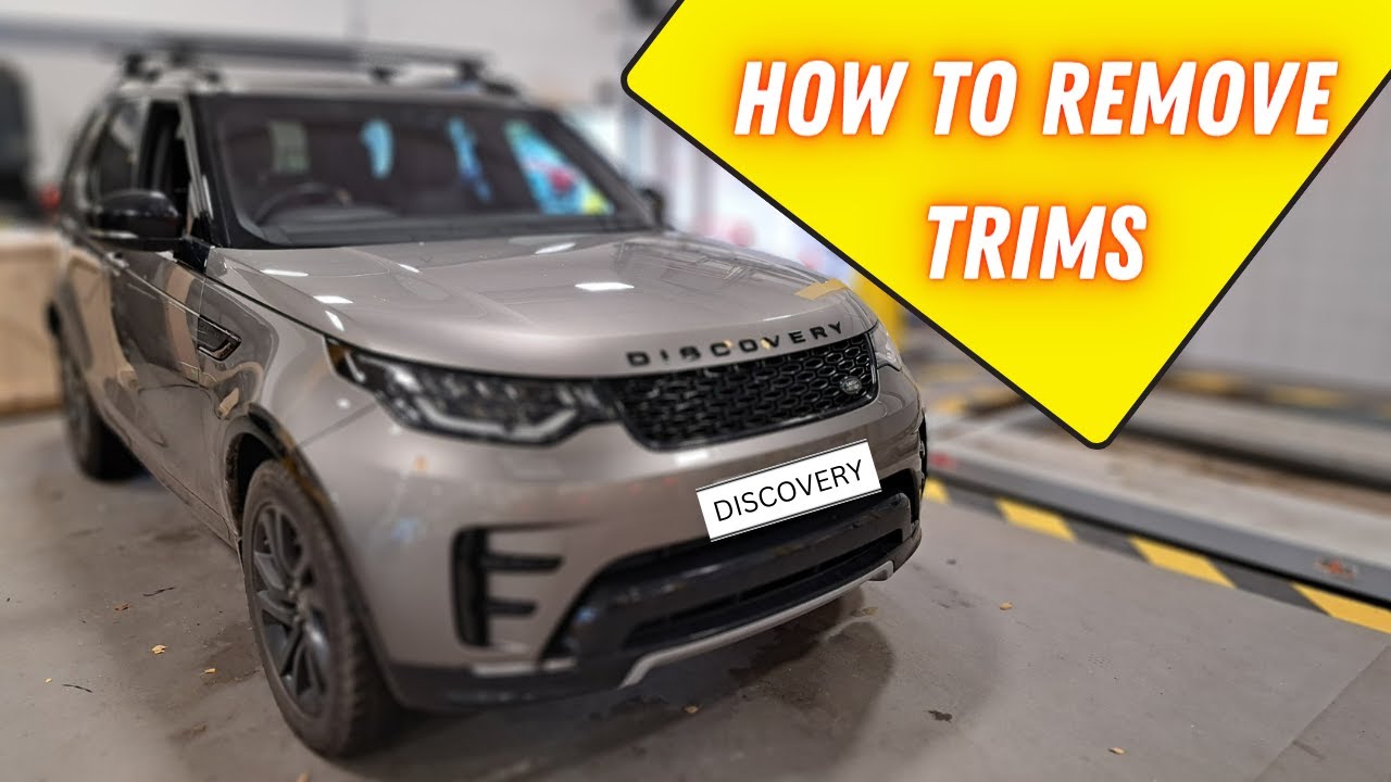 How To Remove Trims Around Windscreen - Land Rover Discovery - YouTube