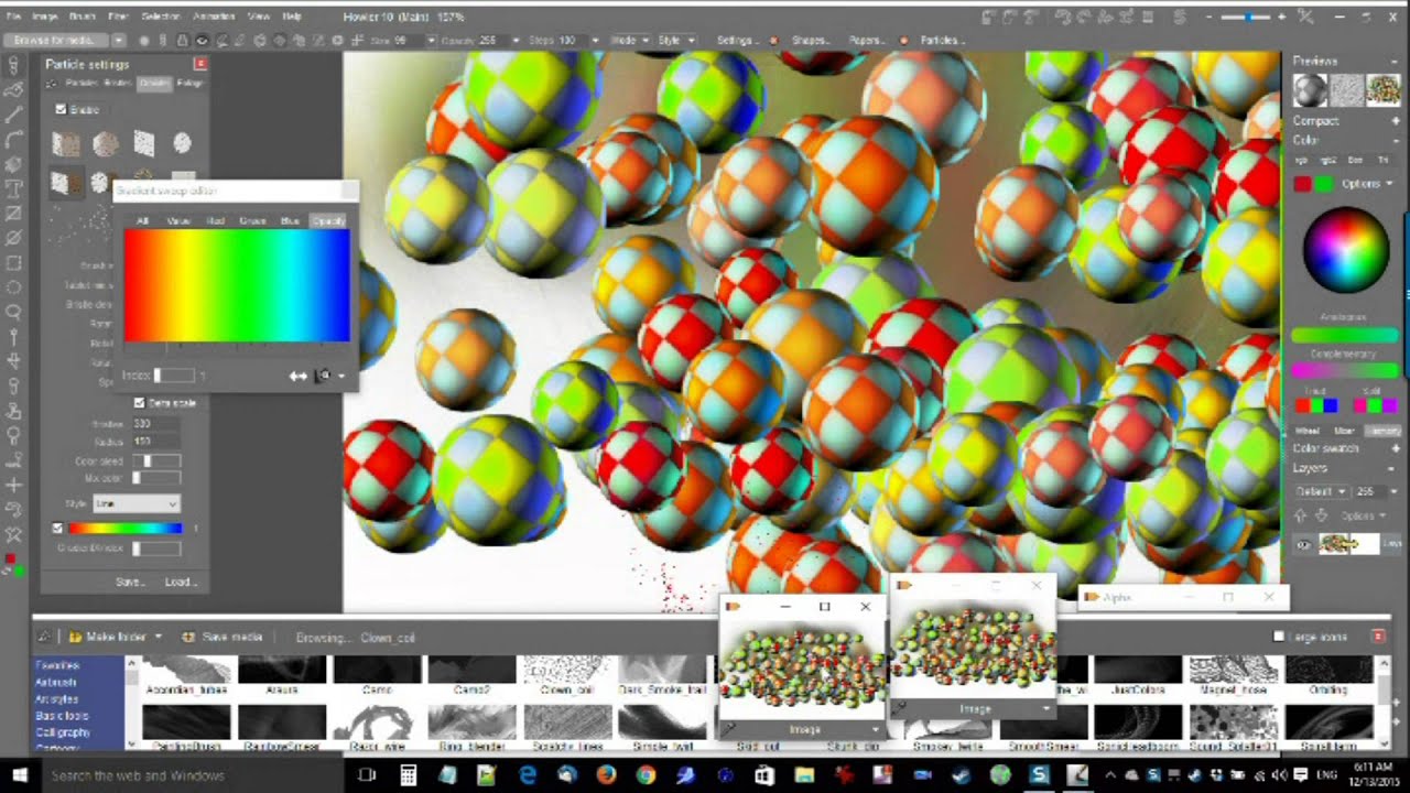 an early look at the new options in Orbicles brushes - YouTube