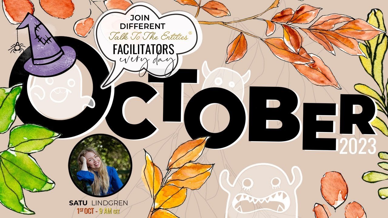 Talk To The Entities Party with Satu Lindgren - YouTube