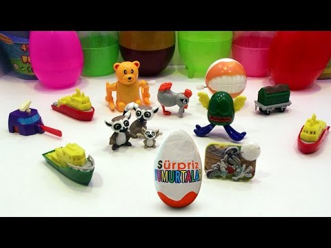 10 Sürpriz Yumurta + 2 Bonus Oyuncak Açma Videosu Türkçe | Sürpriz Yumurtalar #30