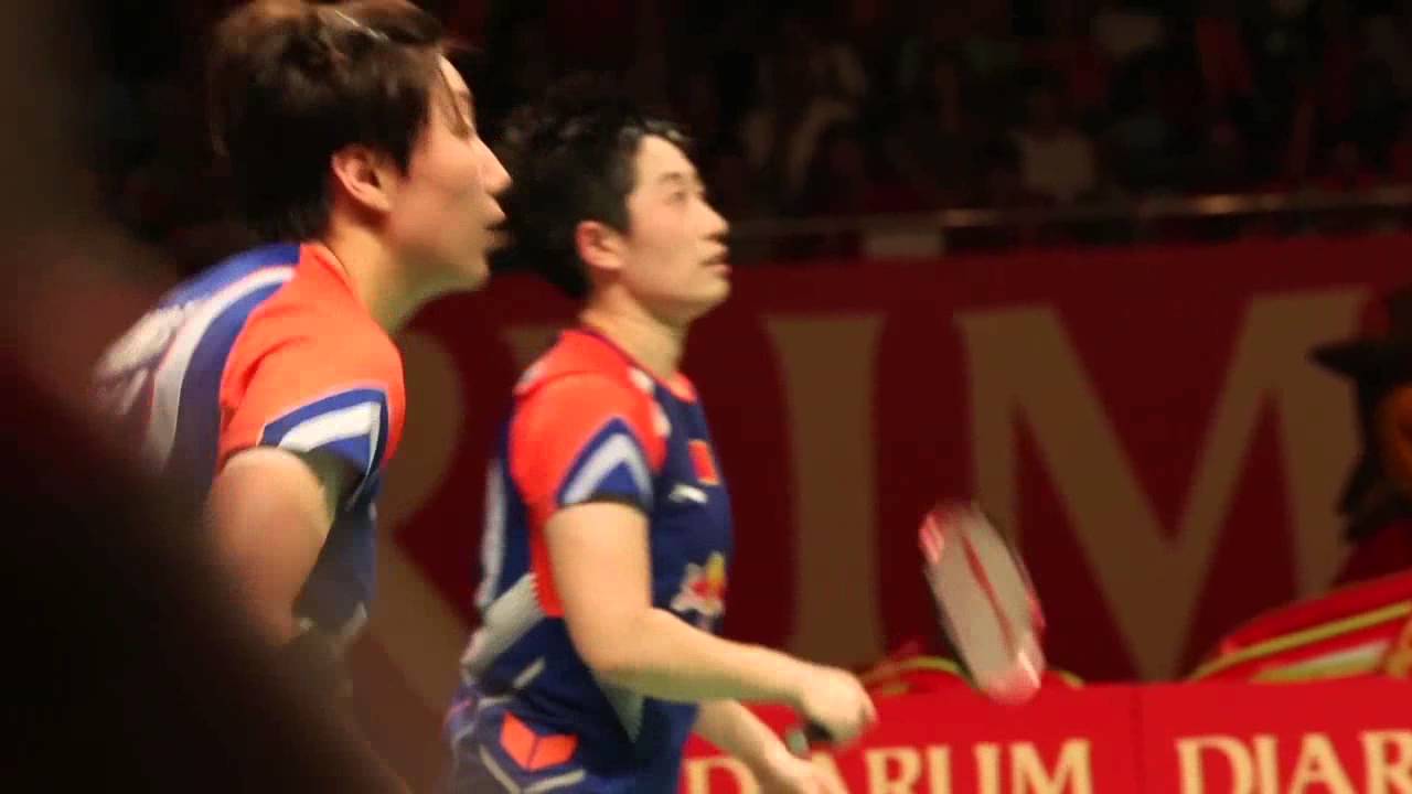 Wang Xiaoli / Yu Yang at Djarum Indonesia Open Super Series Premier ...