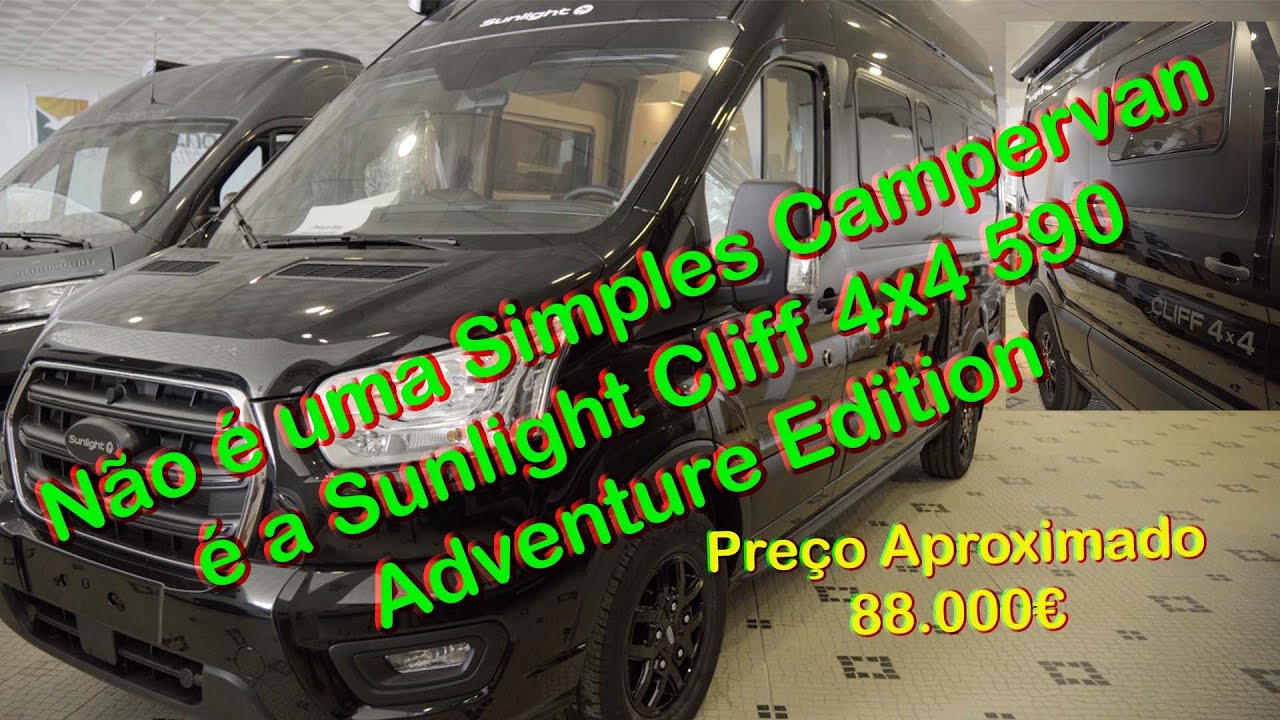 Campervan Sunlight Cliff 4x4 590 Adventure Edition - YouTube