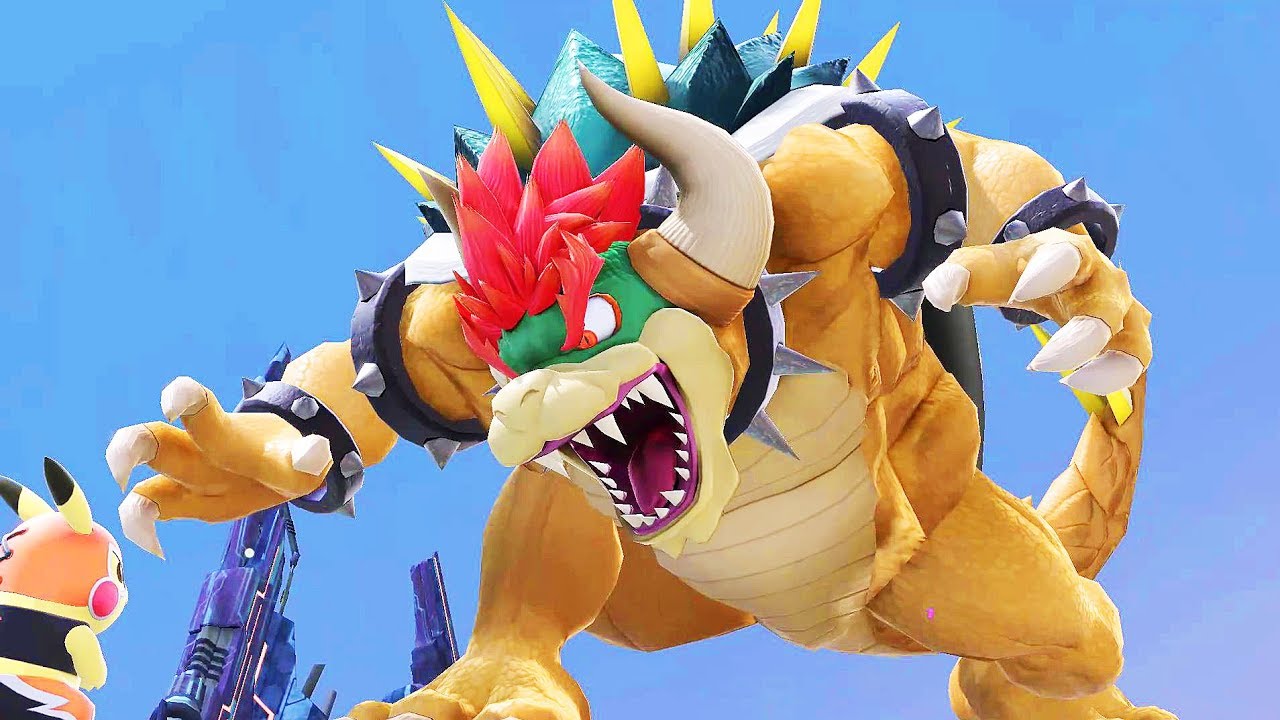 GIGA BOWSER VEUT MANGER PIKACHU ! - YouTube