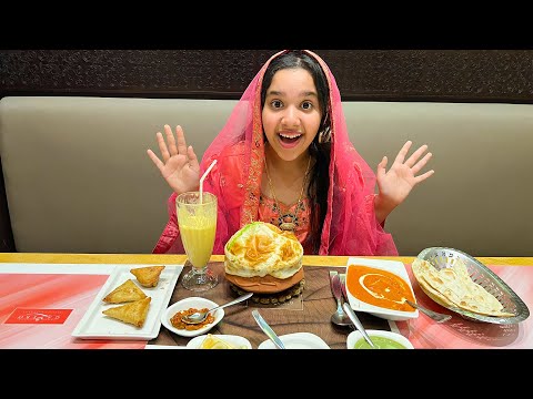 शफा ने पुरे दिन इंडियन खाना खाया और इंडियन ड्रेस पहनी