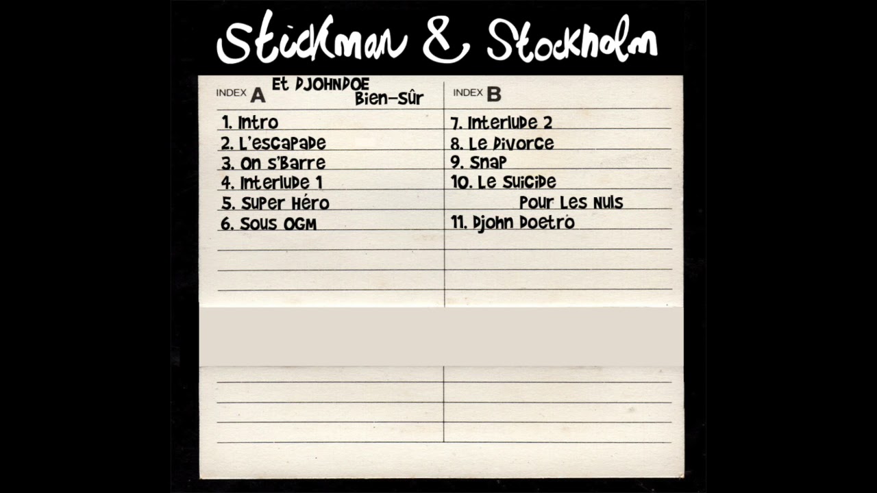 STICKMAN & STOCKHOLM - Le divorce - YouTube