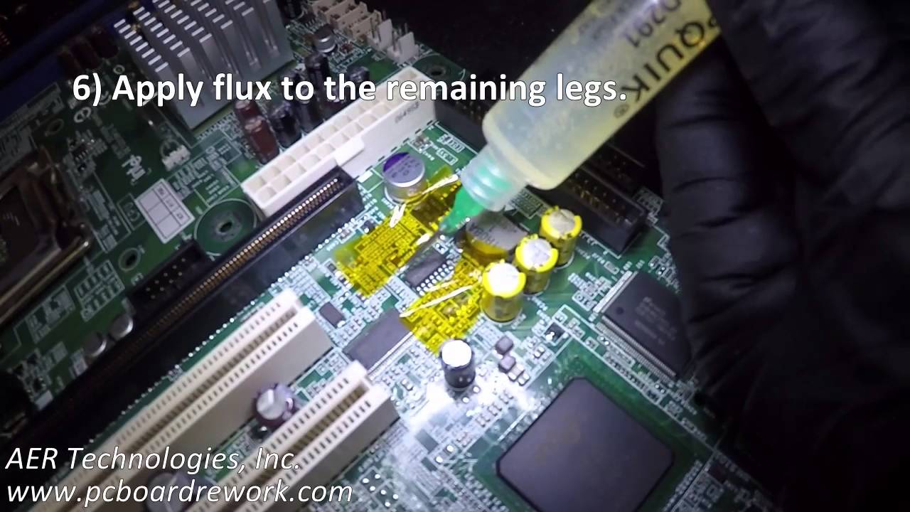 Surface Mount Component Removal & Installation - YouTube