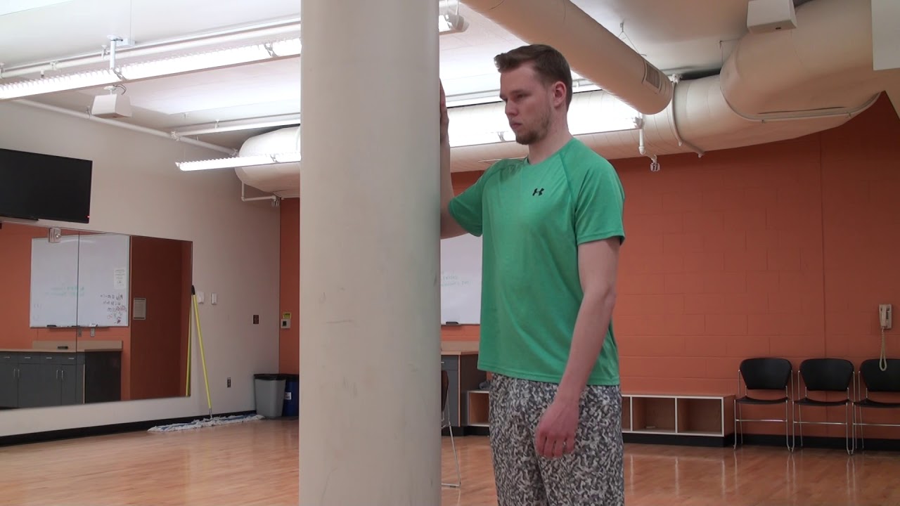 Wall-Assisted Pectoral Stretch - YouTube