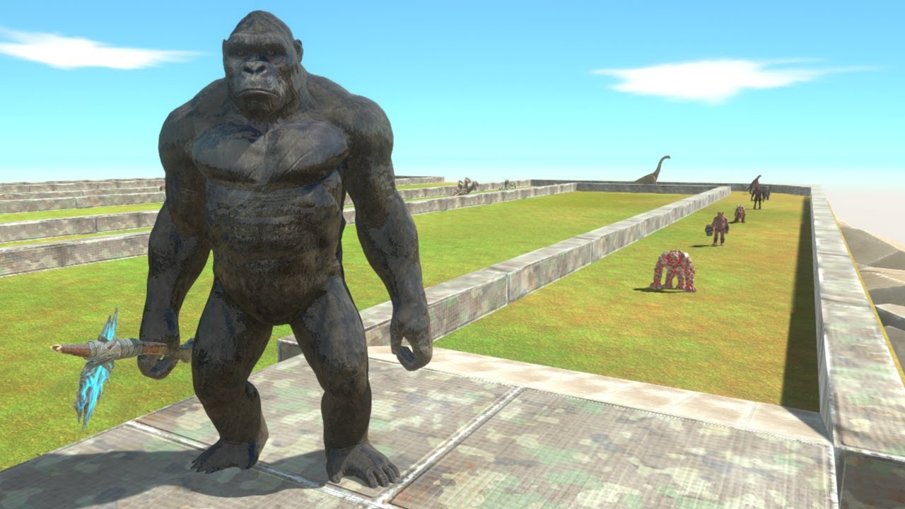 King Kong Death Run Tour - Animal Revolt Battle Simulator - YouTube