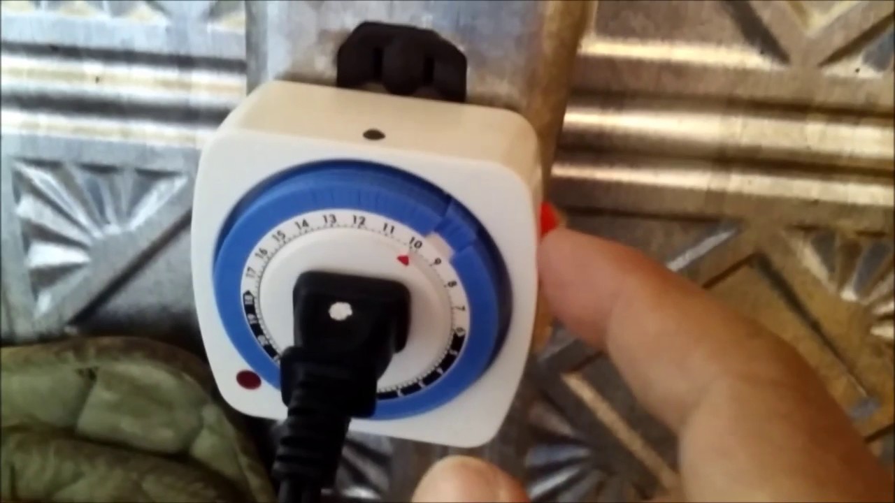 HowX2 use Go Green mechanical timer from Walmart - YouTube