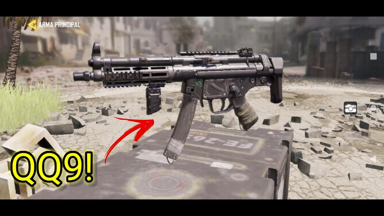 CALL OF DUTY MOBILE - TESTANDO A NOVA ARMA QQ9 - YouTube