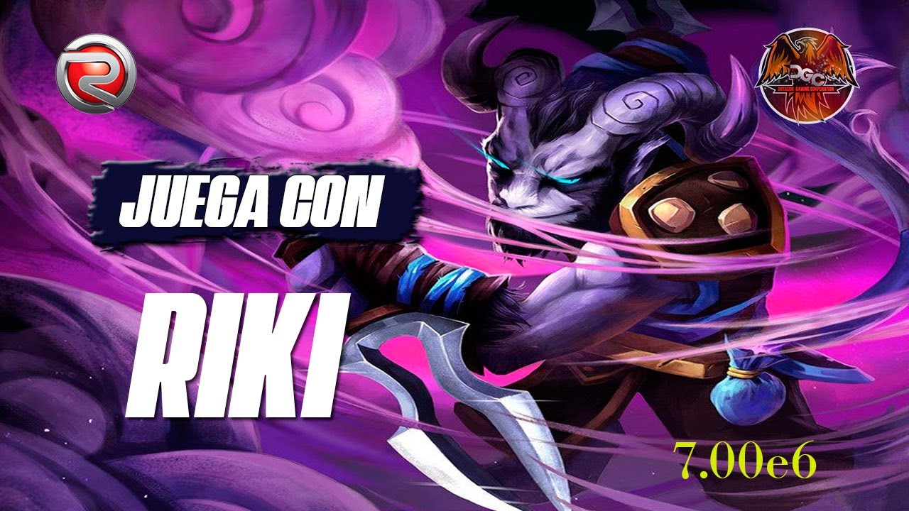 APRENDE A JUGAR CON RIKI - DOTA 1 - 7.00e6 - YouTube