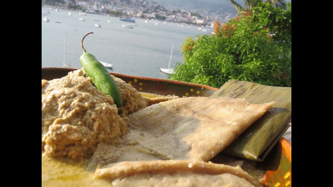 MOLE VERDE estilo Tierra Caliente; Guerrero. - YouTube