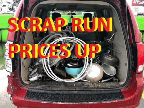Scrap Run Selling Aluminum With Live Scrap Action - YouTube