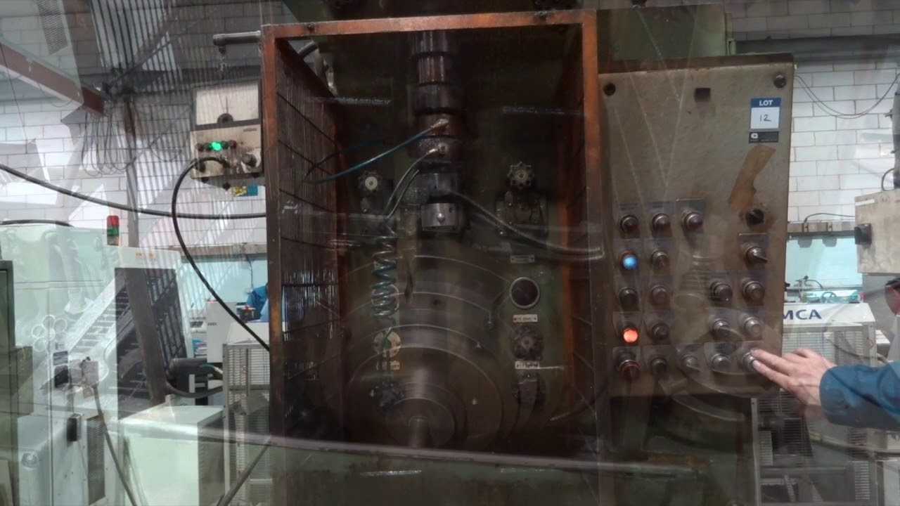 NAGEL SM6 Vertical Spindle Honing Machine - YouTube