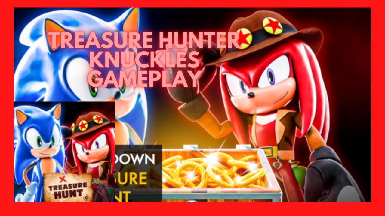 Treasure Hunter Knuckles Gameplay | Sonic Speed Simulator | Roblox ...