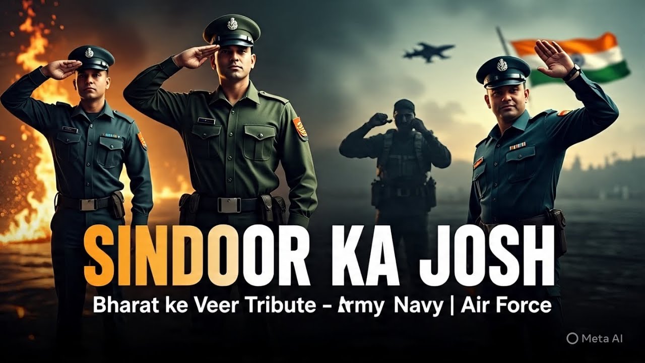 Sindoor ka Josh: Bharat ke Veer Tribute to Indian Army, Navy, Air Force ...