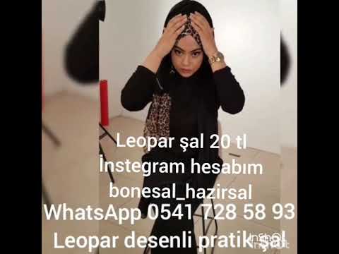 LEOPAR DESENLİ PRATİK ŞAL BAĞLAMA FİYATI 20 TL