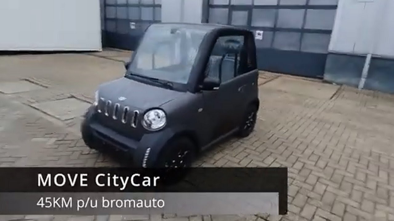 Move Citycar ZEER LUXE Bromauto | 45KM p/u | REVIEW | 🔥Beste Microauto! - YouTube