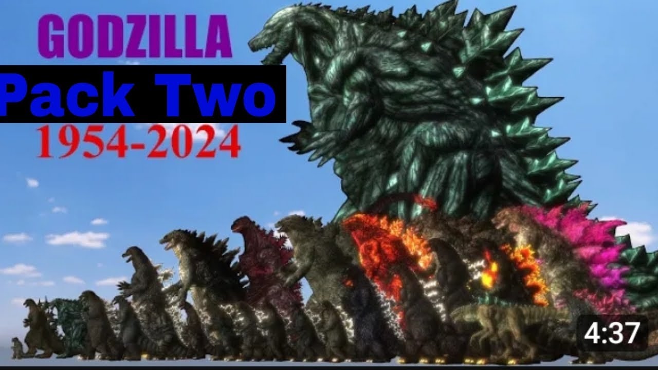 Godzilla pack two dc2 download - YouTube