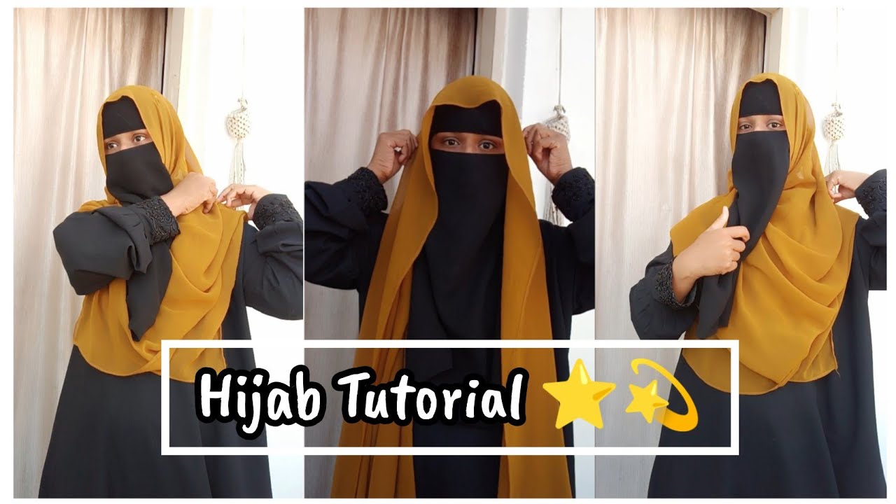 Hijab tutorial #hijab #hijabi #hijabstyle #youtube #headband #tutorial ...