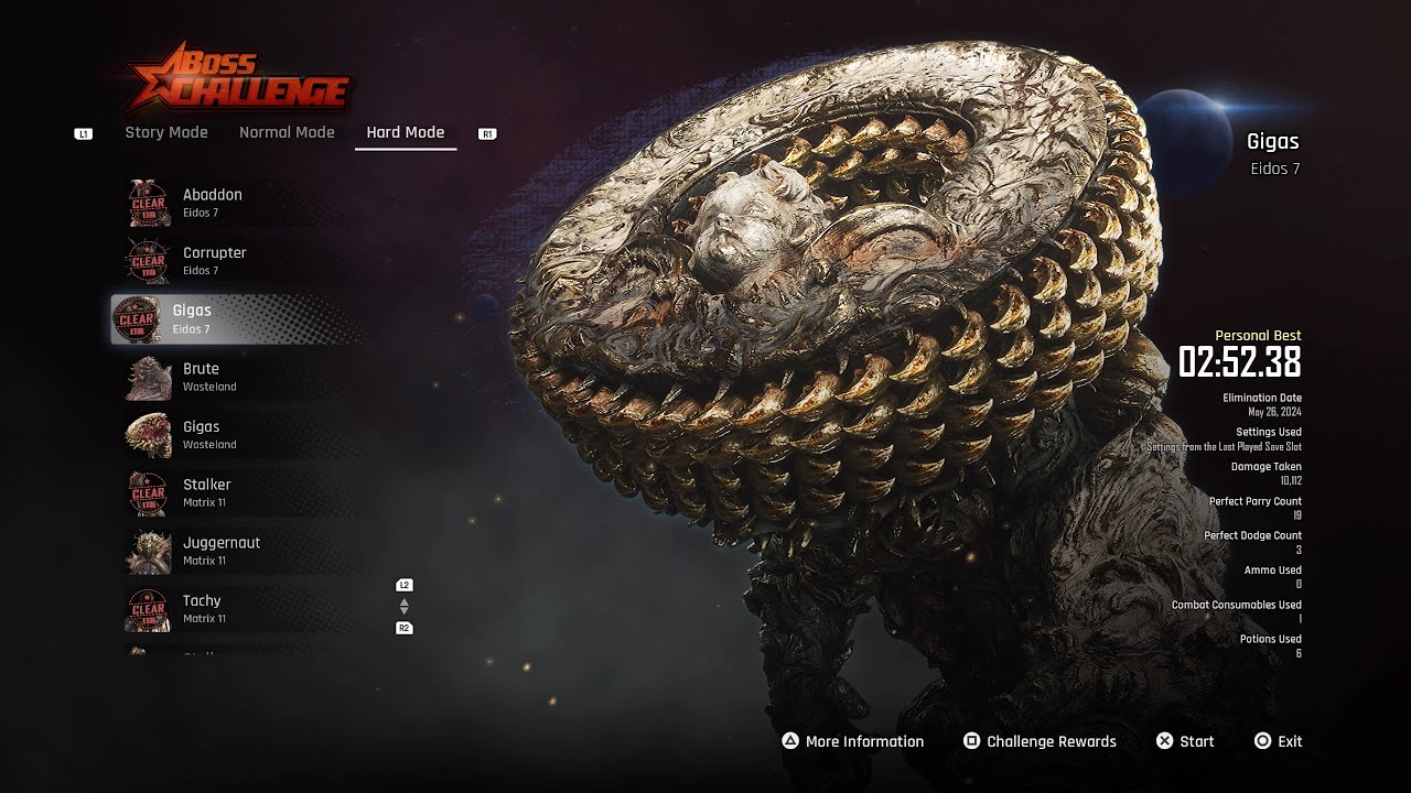 Stellar Blade_Gigas ( Boss Challenge ) - YouTube