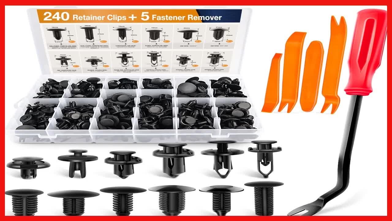 Universal Push Retainer Kit: Durable, Complete, and Convenient for Your ...