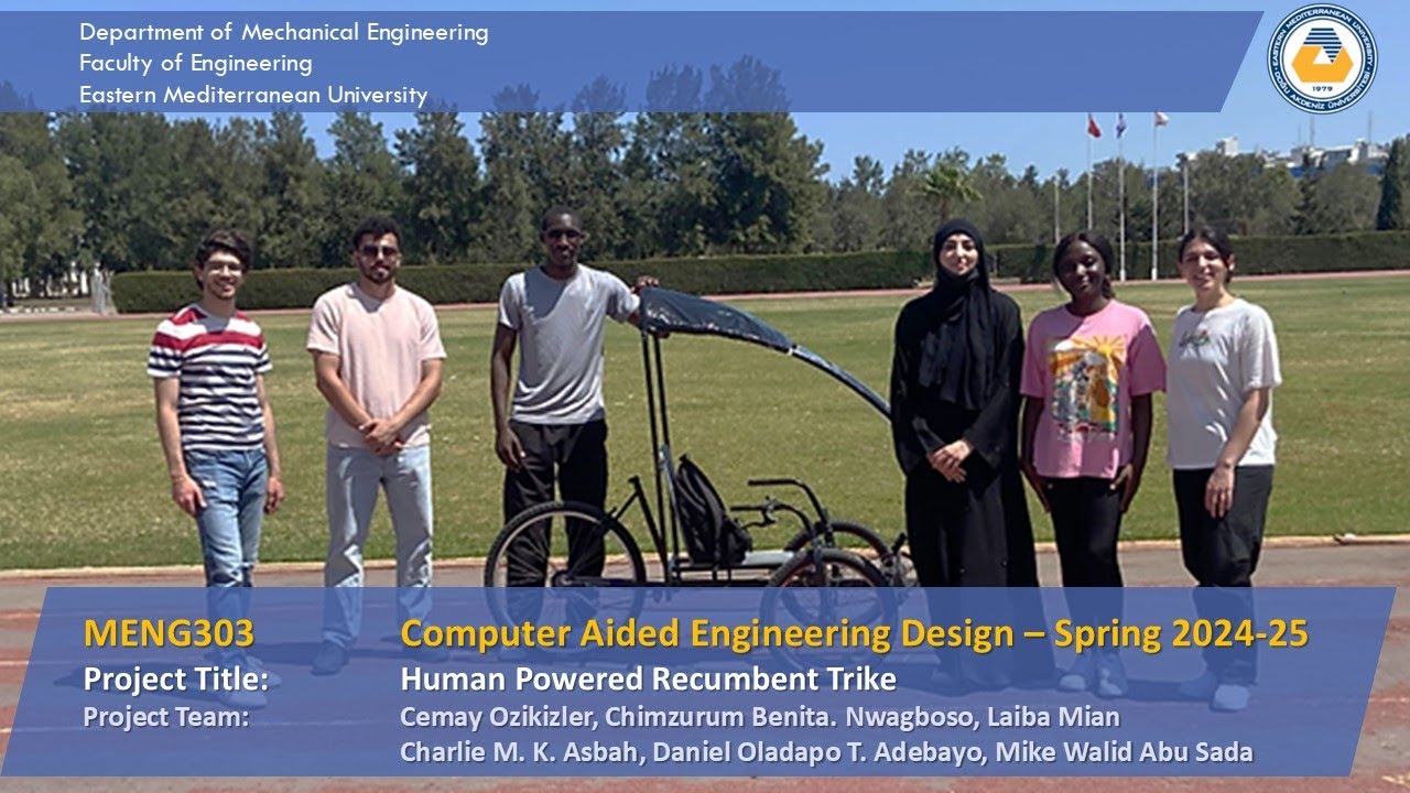 Sustainable Human-Powered Mobility: A Recumbent Tadpole Trike Design ...