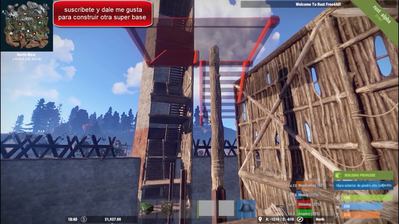 Rust #1 Construccion de super base parte 2 - YouTube