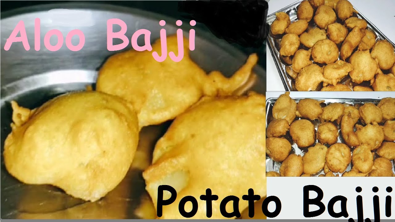 Aloo Bajji Recipe || Potato Bajji || Tasty & Quick Snack ||Crispy Aloo ...