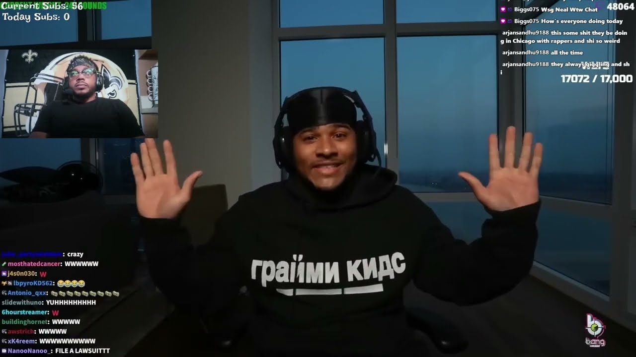 Oneal Reacts To Nypd Pulling Gun On Fanum And Ray Omg Youtube