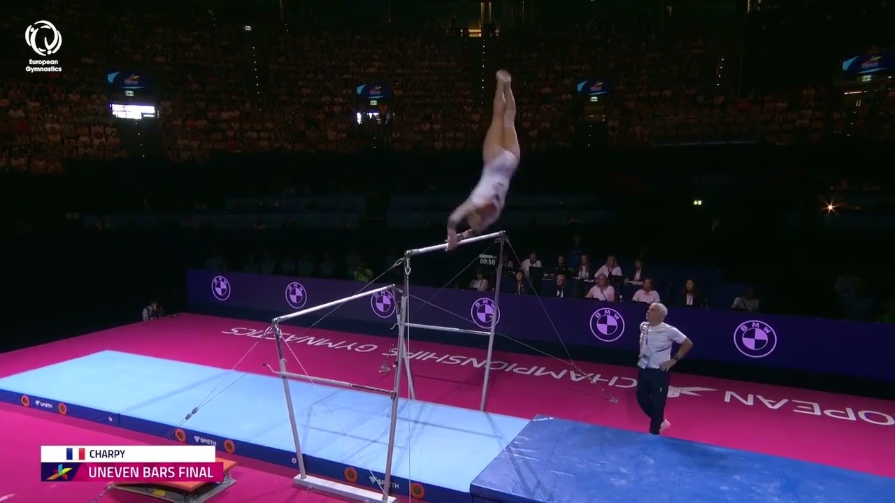 Lorette CHARPY (FRA) - 2022 European bronze medallist, uneven bars ...