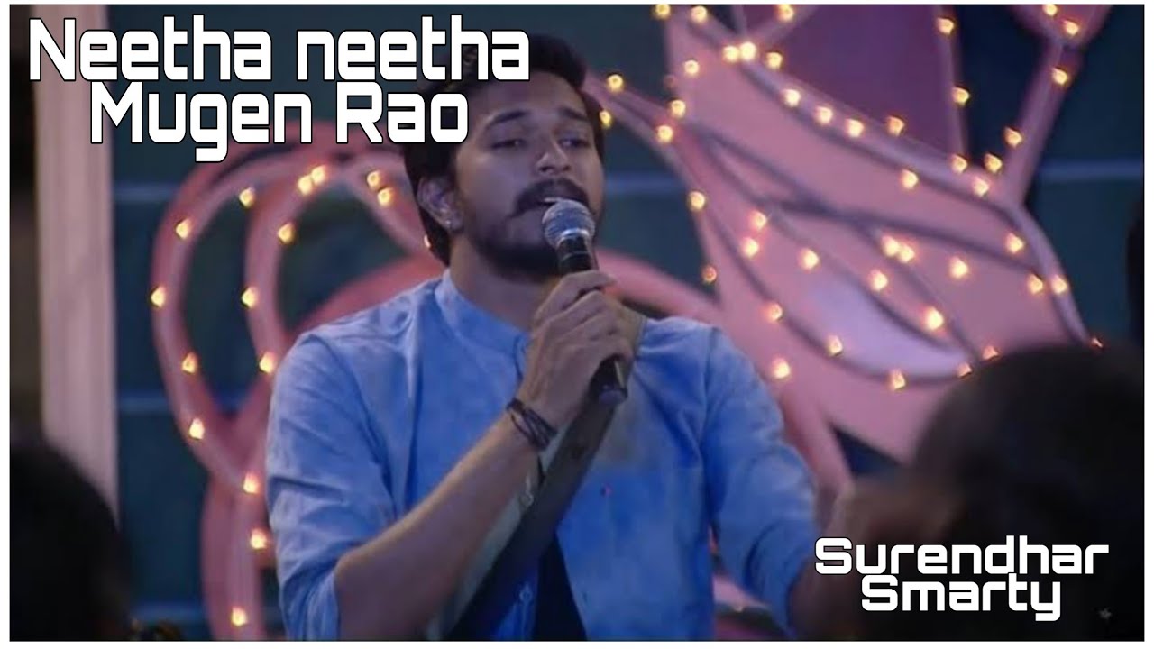 MUGEN RAO - Neetha neetha | keyboard notes | BIGBOSS|