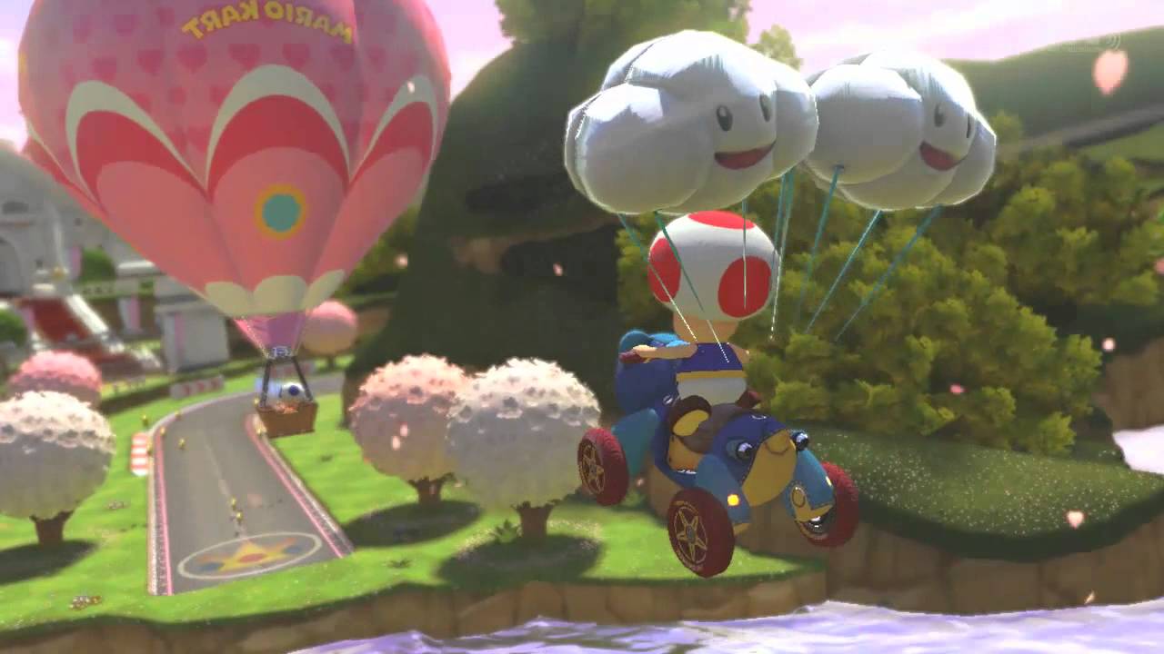 Wii U - Mario Kart 8 - (N64) Royal Raceway - YouTube