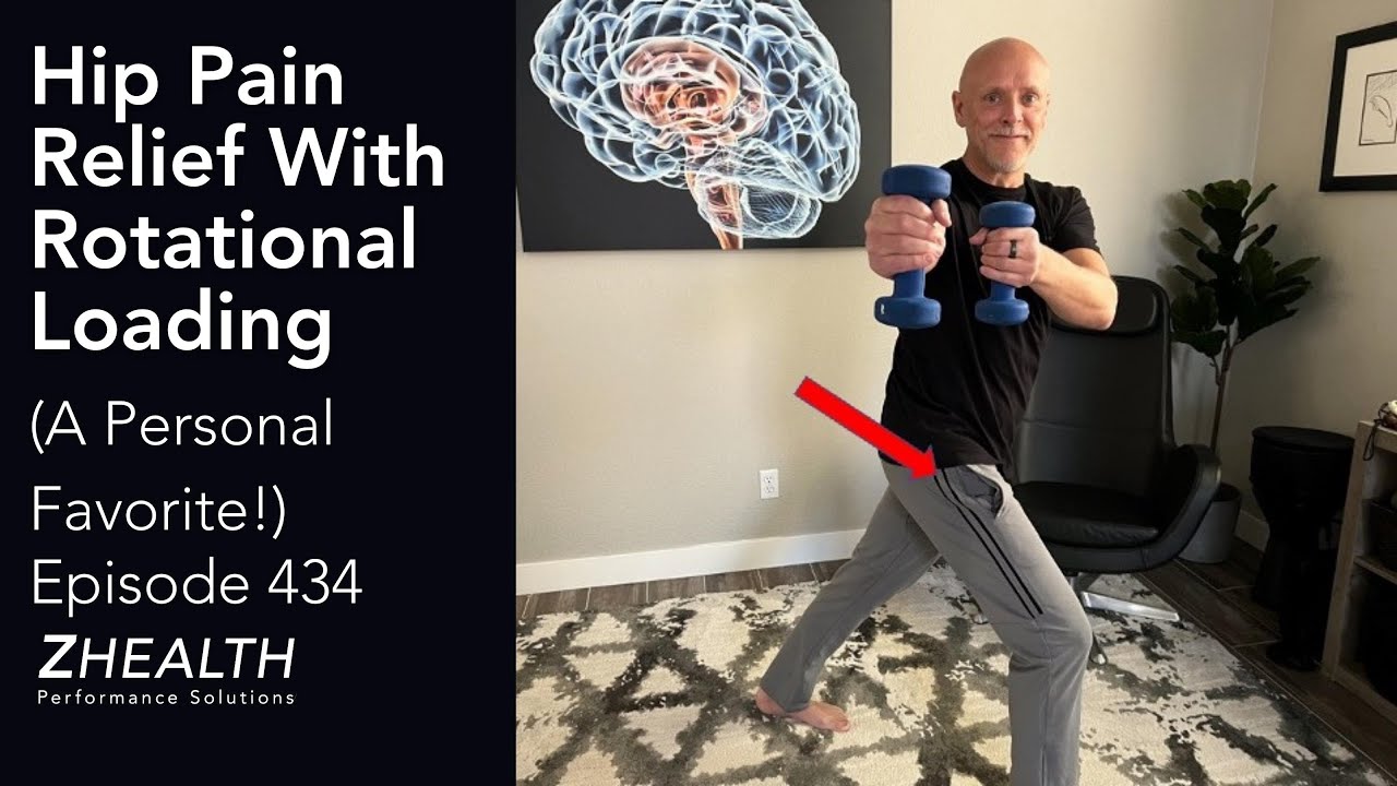 Hip Pain Relief With Rotational Loading (A Personal Favorite!) - YouTube