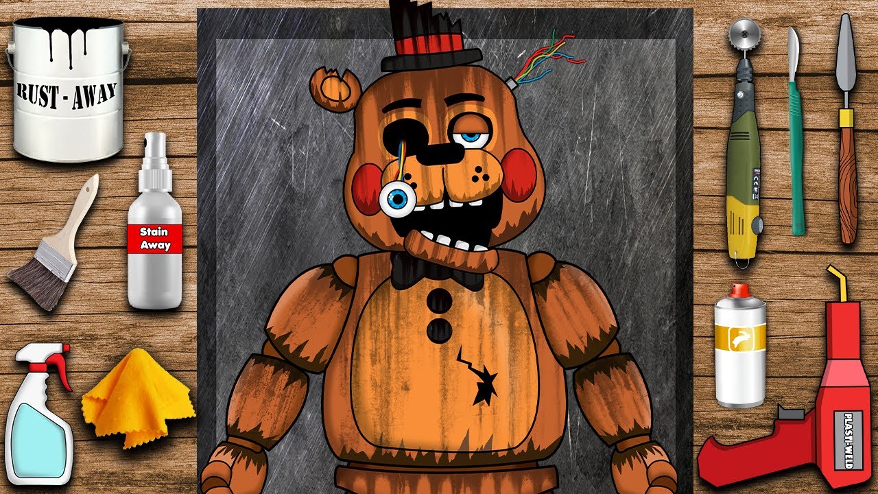 ASMR Toy Freddy Repair | FNAF 2 Animation | Five Nights At Freddy’s ...
