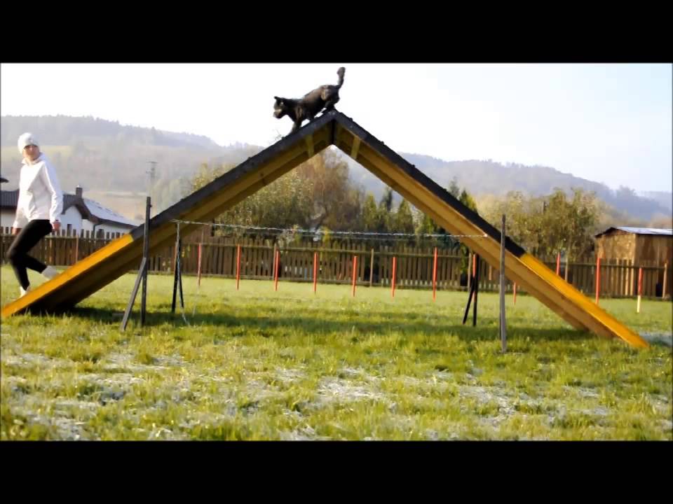 A-Frame running contact - YouTube
