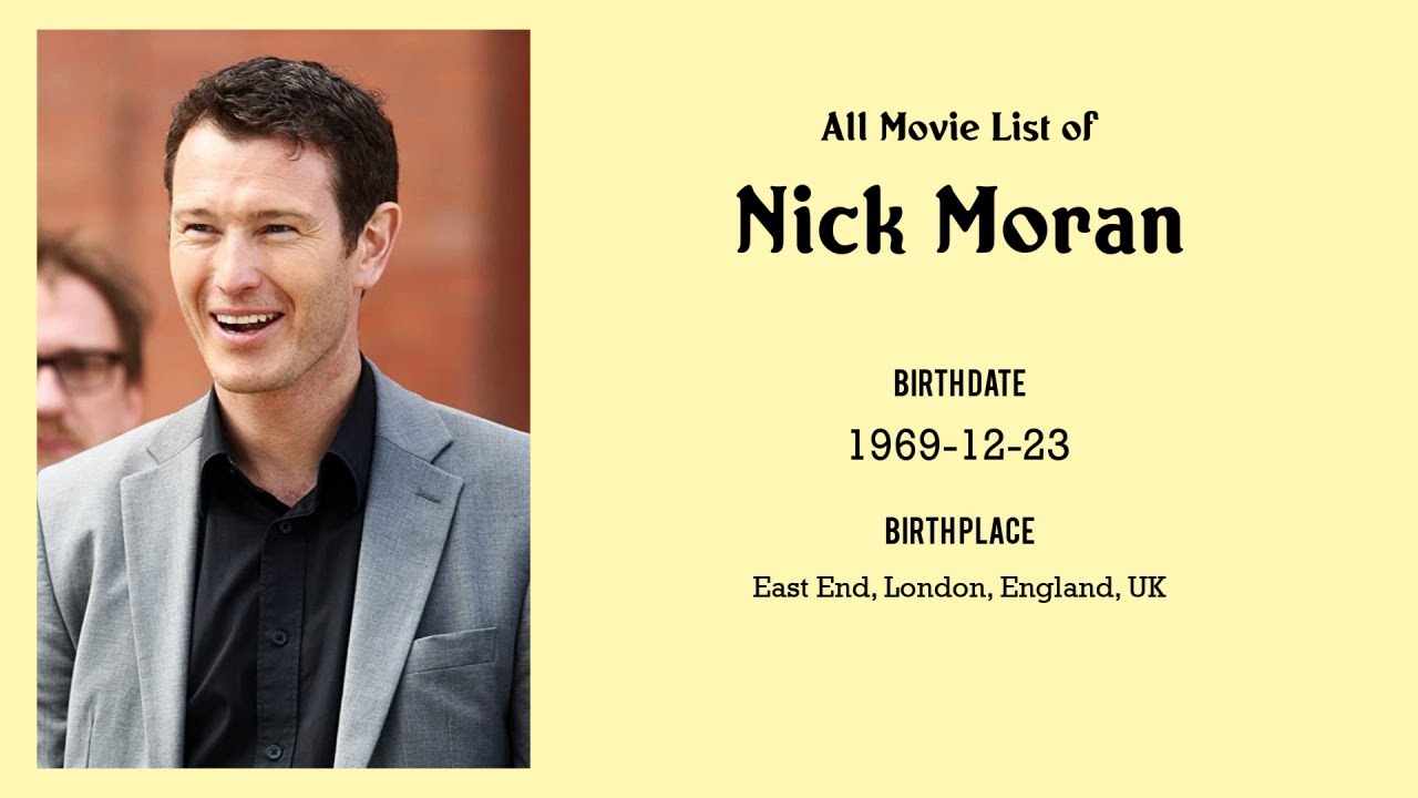 Nick Moran Movies list Nick Moran| Filmography of Nick Moran - YouTube