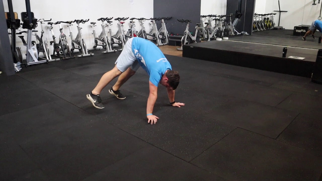 Bear crawl - movement demo - YouTube