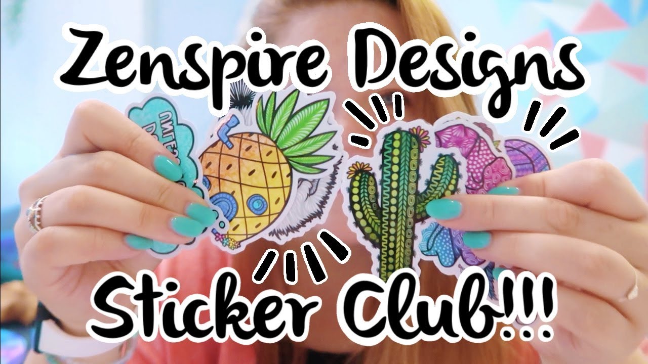 STICKER CLUB!!! *FINALLY* - YouTube