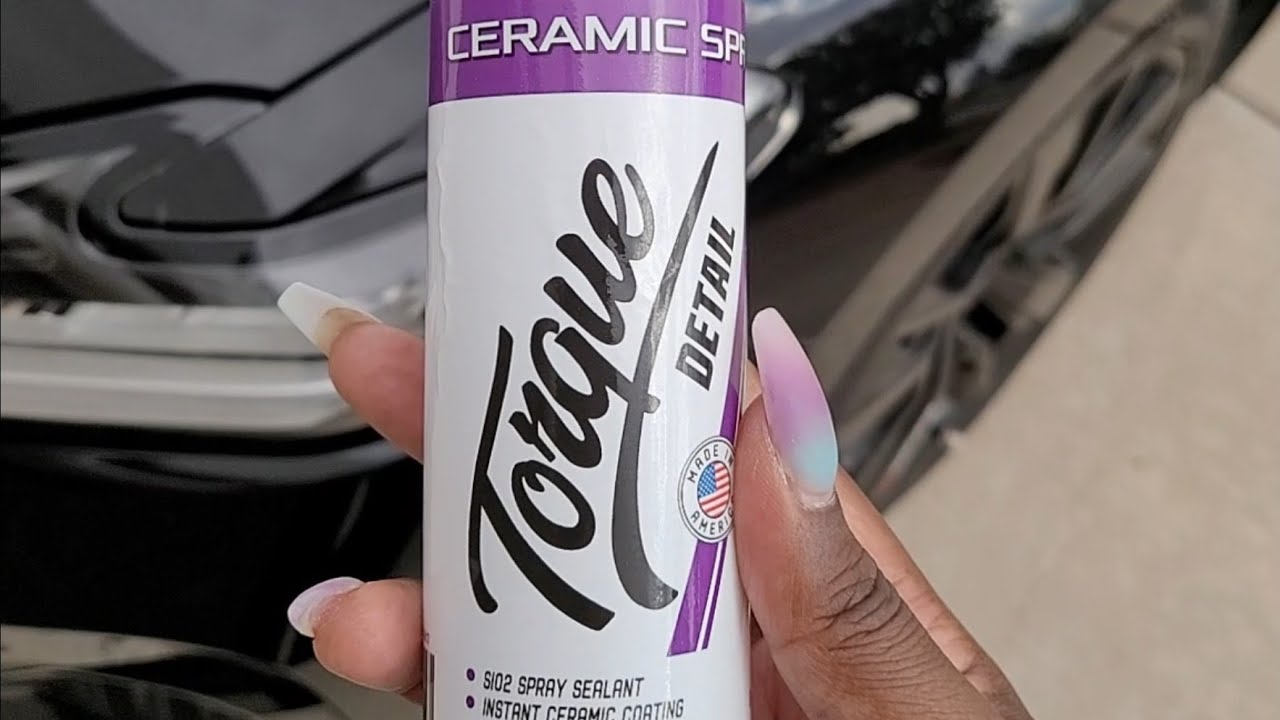 Torque Ceramic Spray - creates a self cleaning shield, shines, fills in ...