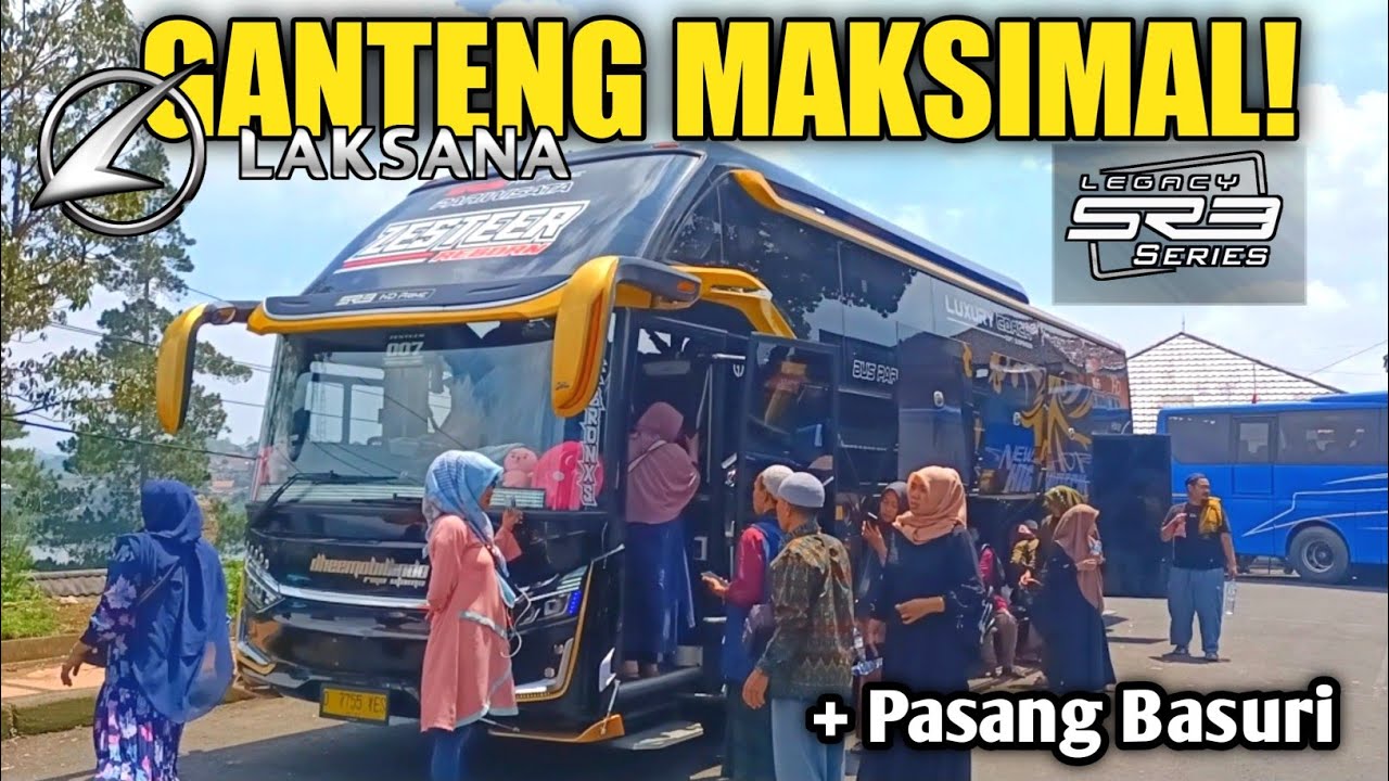 BUS BARU PO DHEEMOBILLINDO RAJA UTAMA LEGACY SR 3 + TELOLET BASURI 🤩 ...